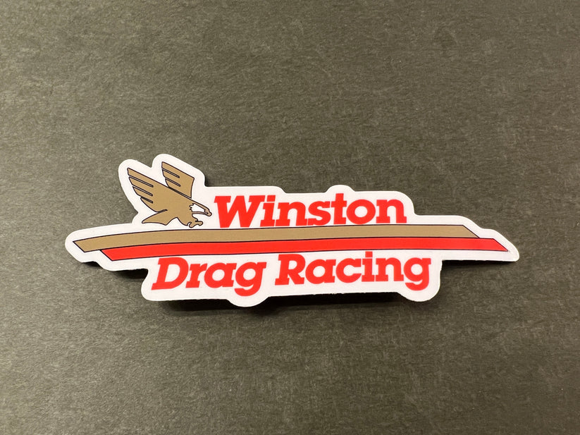 Winston Drag Racing Sticker – Vintage Drag Racing Shirts