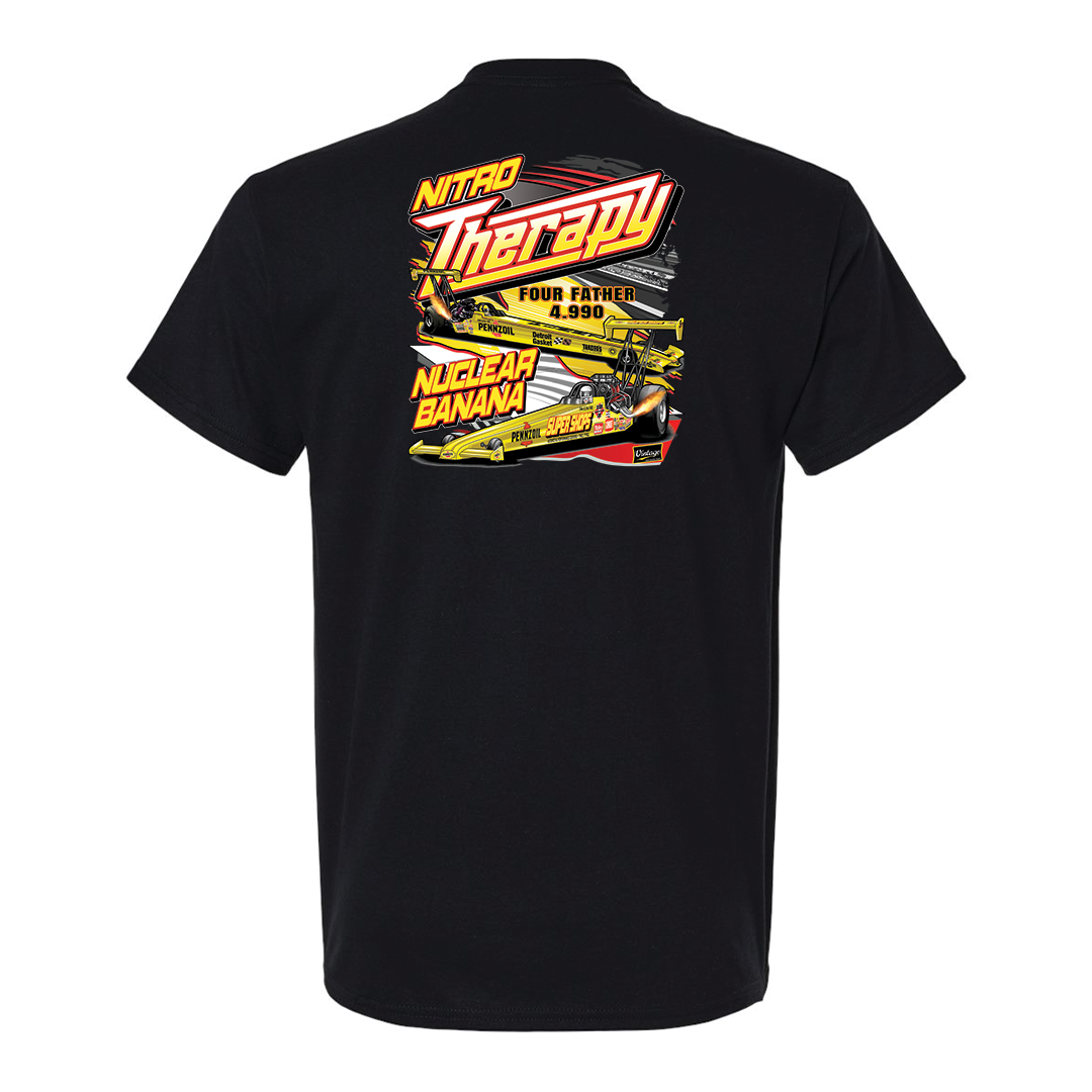Nitro Therapy Nuclear Banana – Vintage Drag Racing Shirts